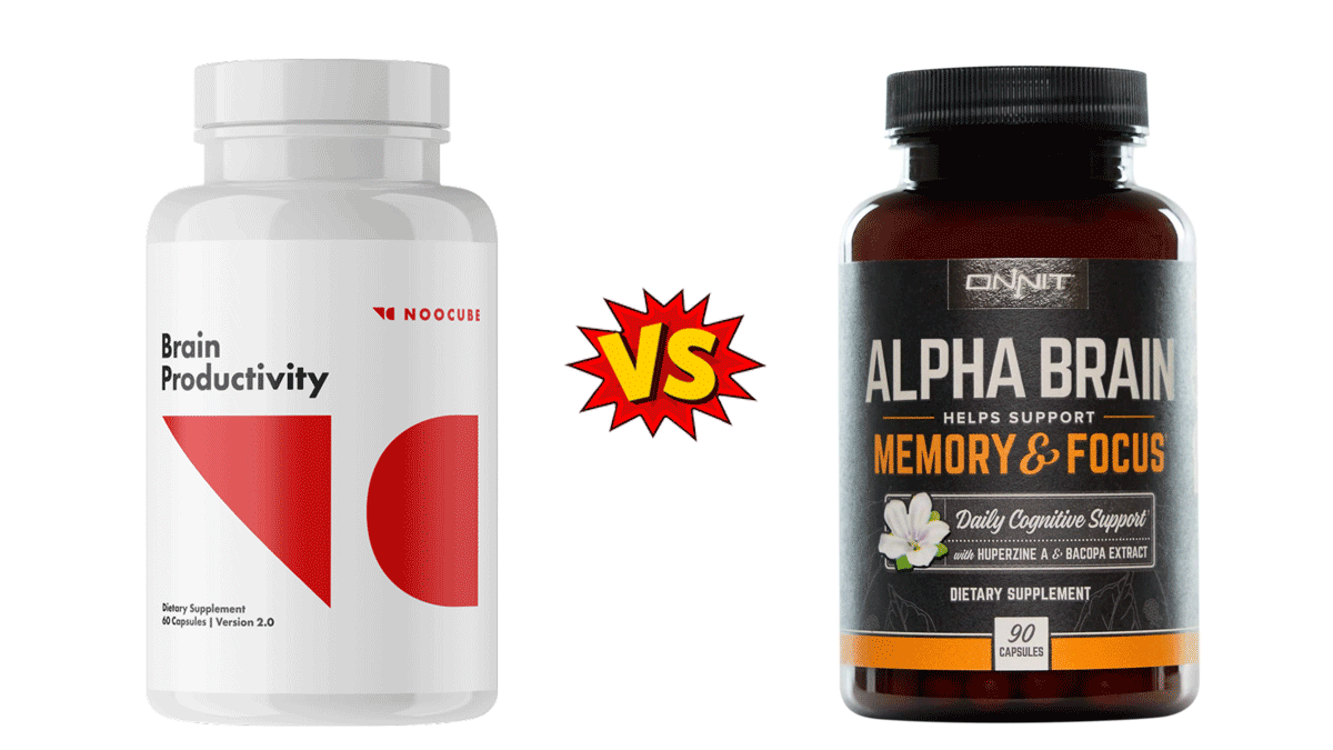 NooCube vs Alpha Brain: Who's the Best Brain Enhancing Pill?